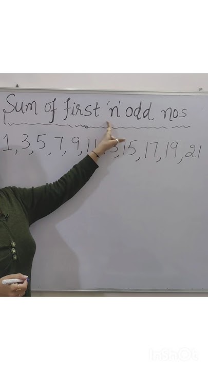 🔥😍👆🏻The BEST Shortcut !! Find Sum of first 'n' odd numbers #shorts #tricks #maths #ssc #jee ...