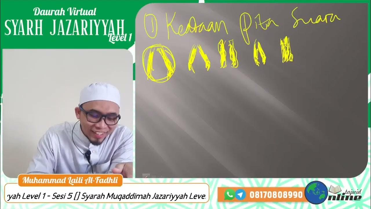 Karantina Jazariyyah 5 - Hams-Jahr Syiddah-Rakhawah - YouTube