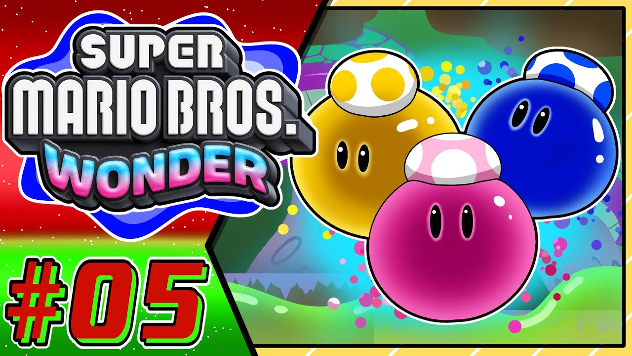 The Gooey Fungi Mines Are Awesome!! Super Mario Bros. Wonder Part 5 ...