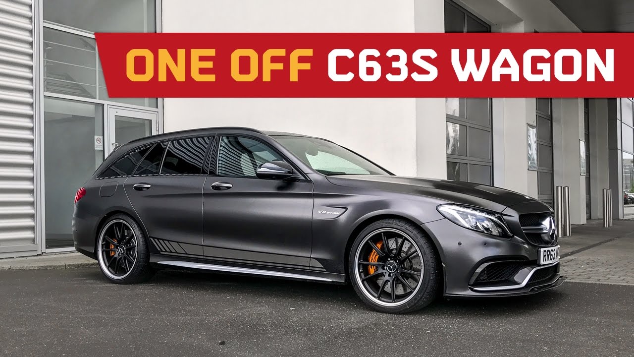 One-off C63S Wagon in AMG GT R/GT C 50 spec! - ROK Studio - YouTube
