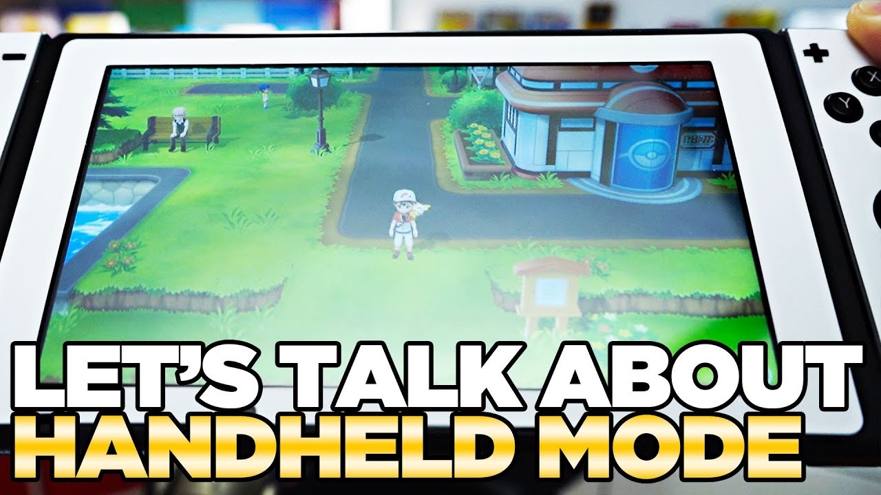Hands-On Experience with Handheld Mode - Pokemon Let's go Pikachu and ...