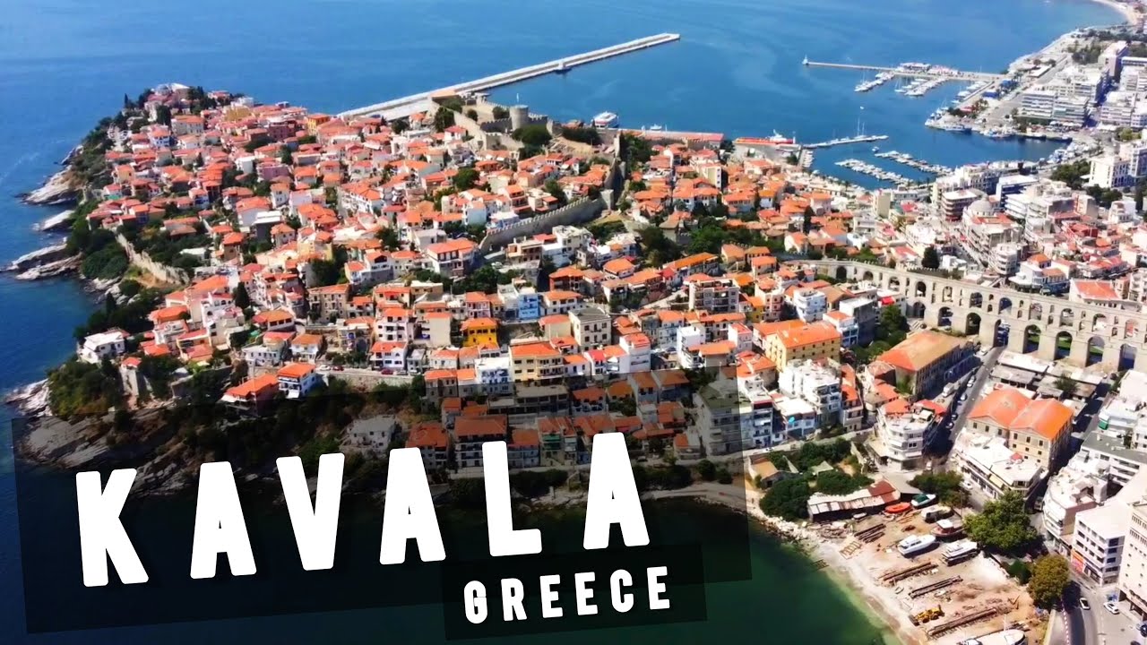 Kavala by drone | GREECE 🇬🇷 - YouTube