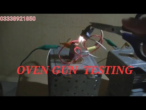 Microwave oven magnetron Gun testing#285 - YouTube