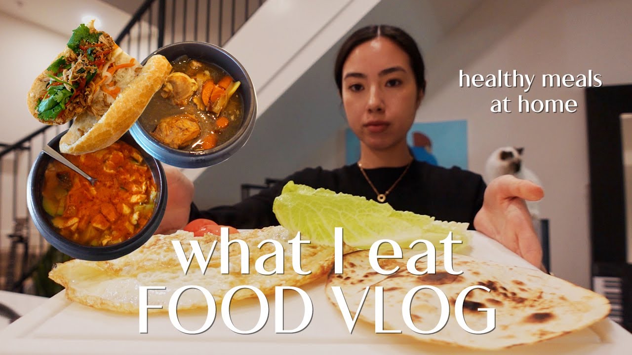 what I eat in a week HEALTHY FOOD VLOG #healthyeating #dietvlog #whatieatinaday #lafood - YouTube