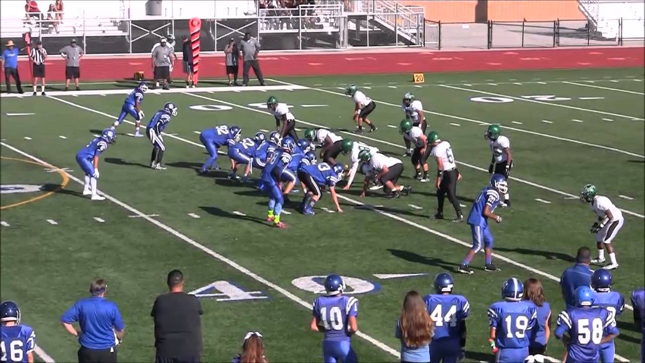 Beaumont Cougars vs Banning Broncos 20 to 0!!! Beaumont Wins 1st half ...