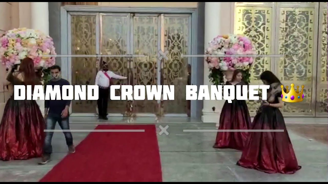PLATINUM HALL 😍 Diamond crown banquets *New hall*😍 - YouTube