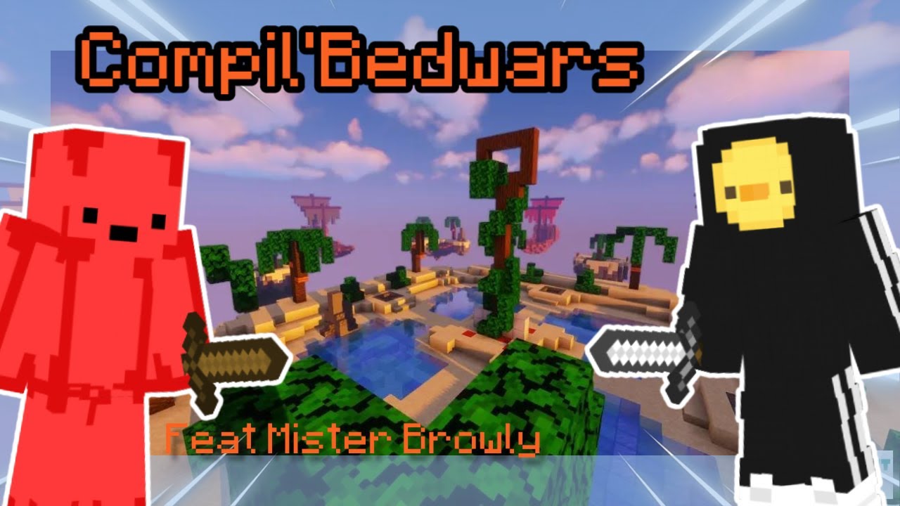 [Minecraft]:Compil' Bedwars 4 (feat: @Chupa_YT ) #minecraft #pvp # ...