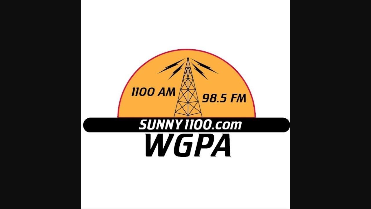 WGPA - Sunny 1100/98.5 - Station ID (1PM): December 1, 2023 - YouTube