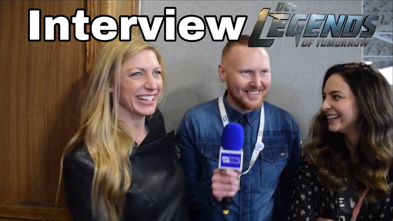 Interview with legends of Tomorrow cast By Paul Edwards DC World - YouTube