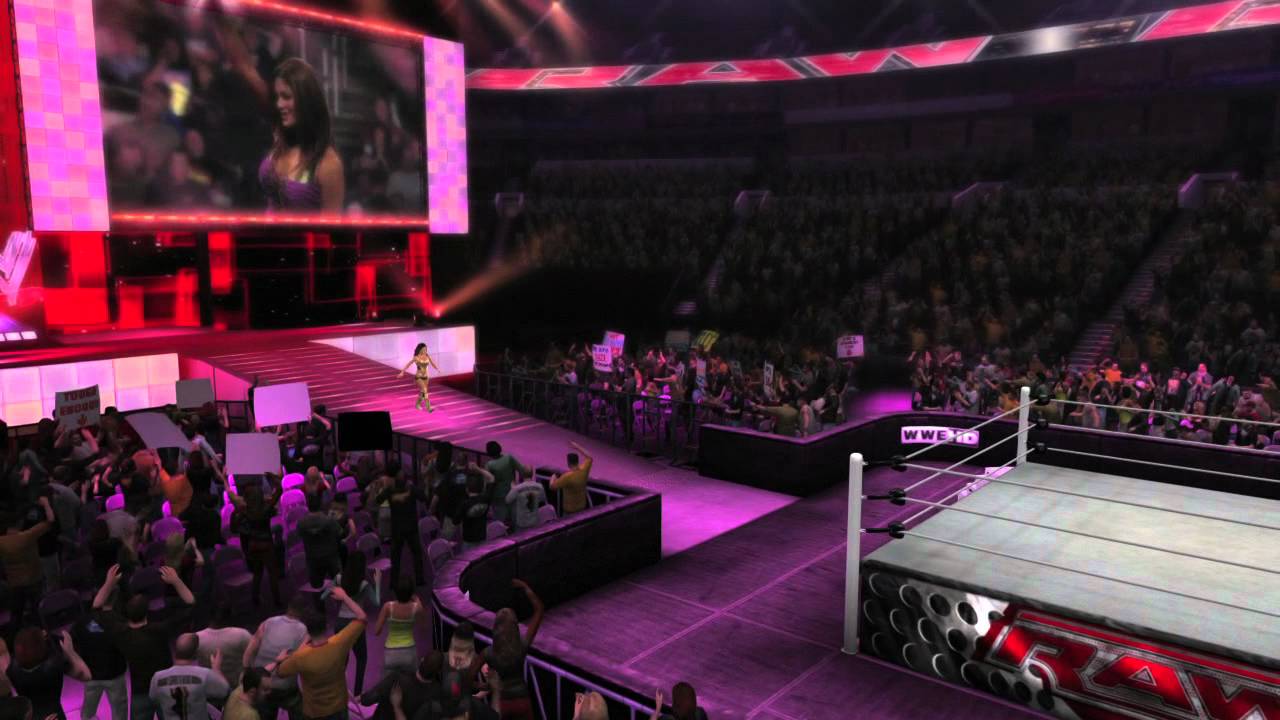 WWE 12 | Eve Entrance - YouTube