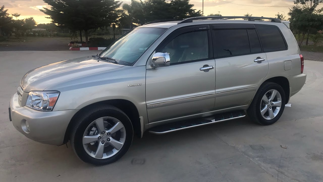 ឡានលក់ Highlander 02 Limited ប៉ុង1តំលៃ ពិសេសណាស់ - YouTube