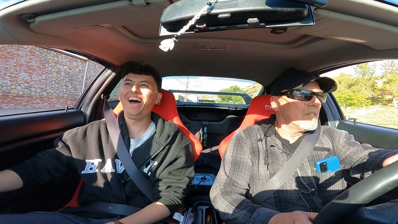 Grumpy Dad RIPS On Supercharged RSX - YouTube