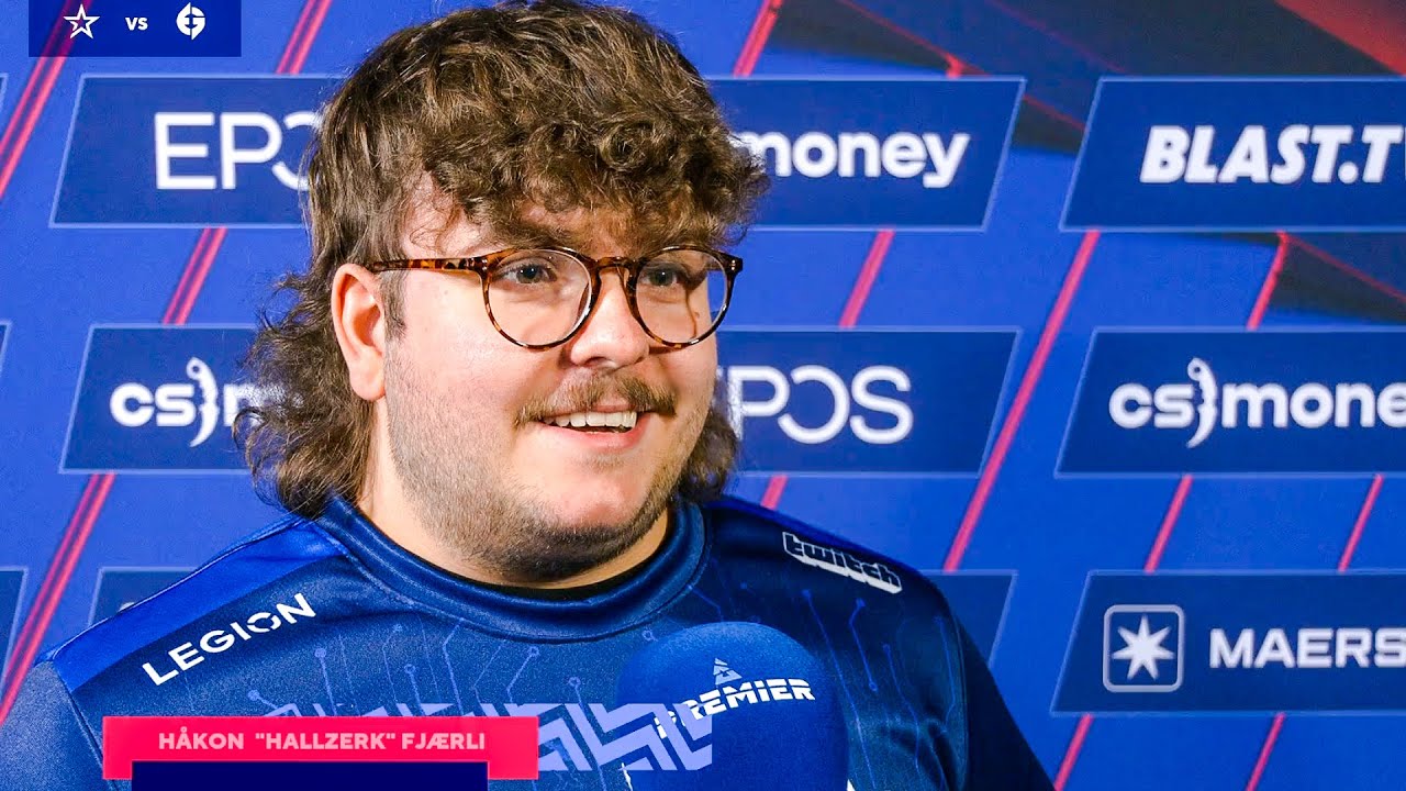 Complexity hallzerk - Interview BEFORE match vs EG | BLAST Premier Spring 2023 | CSGO | 27.01. ...