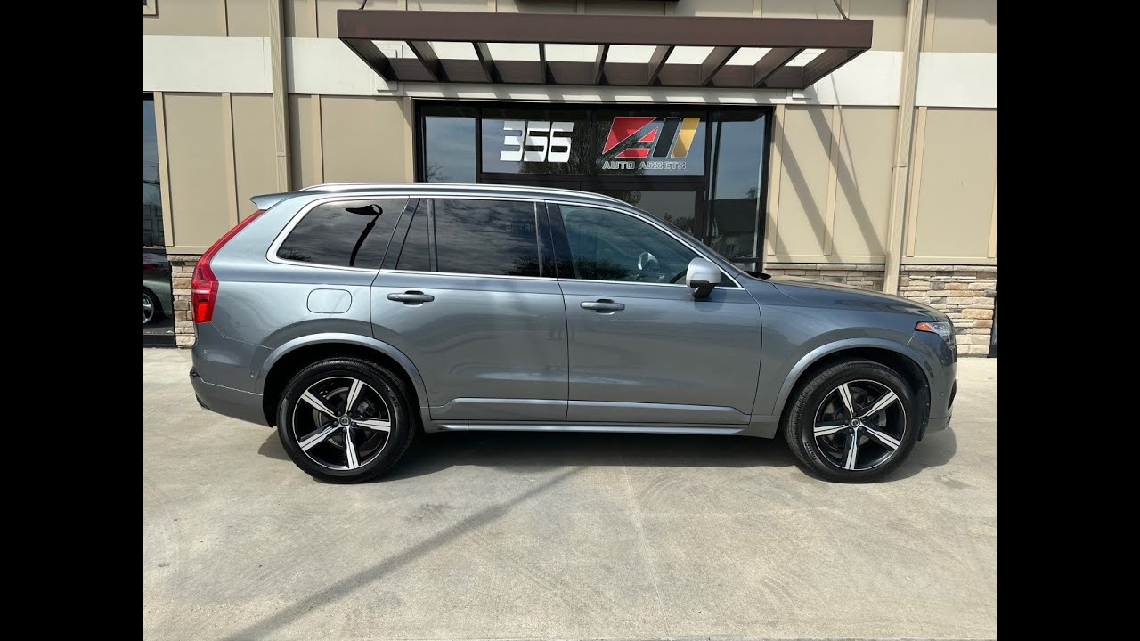 2018 Volvo XC90 T6 R-Design in Osmium Grey Metallic SOLD!! - YouTube