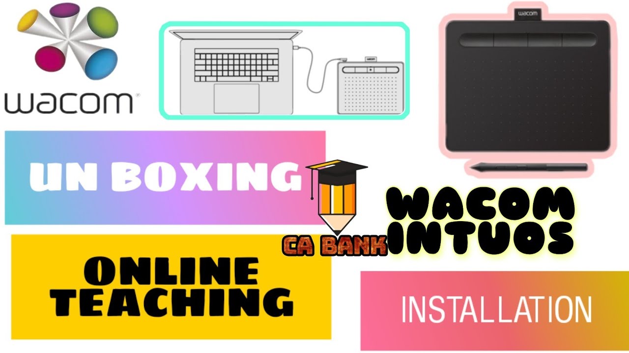 WACOM INTUOS PEN TABLET | WACOM INTUOS ||WACOM INSTALLATION | #wacom # ...
