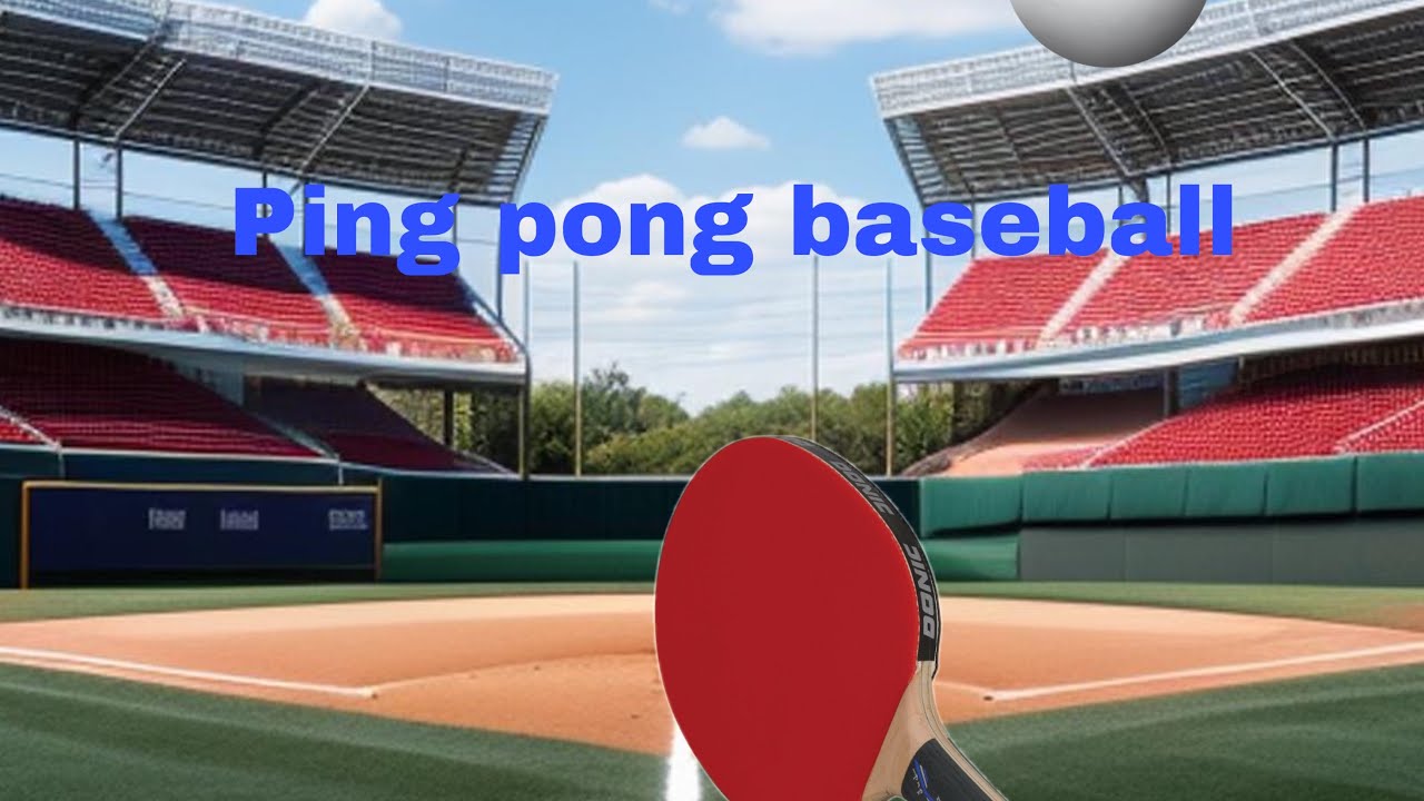 Playing ping pong baseball with Caiden Horn - YouTube