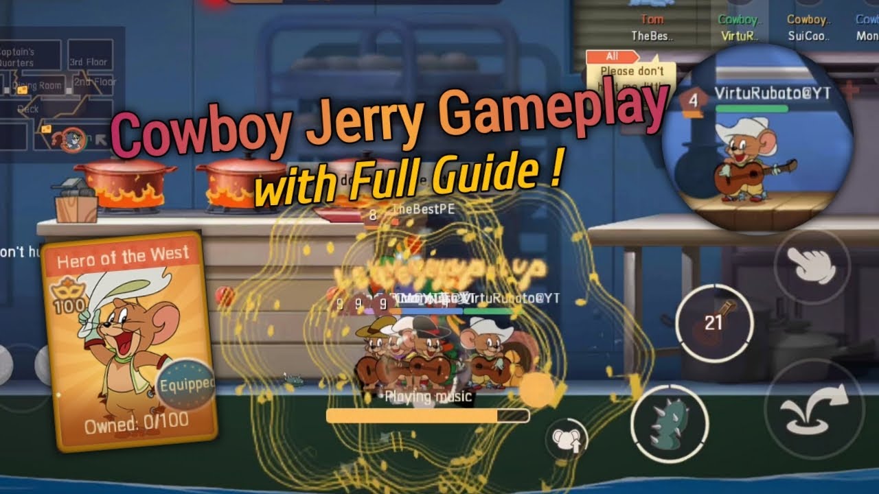 Tom and Jerry Chase (S2) - Cowboy Jerry Fun Gameplay + Full Guide ...