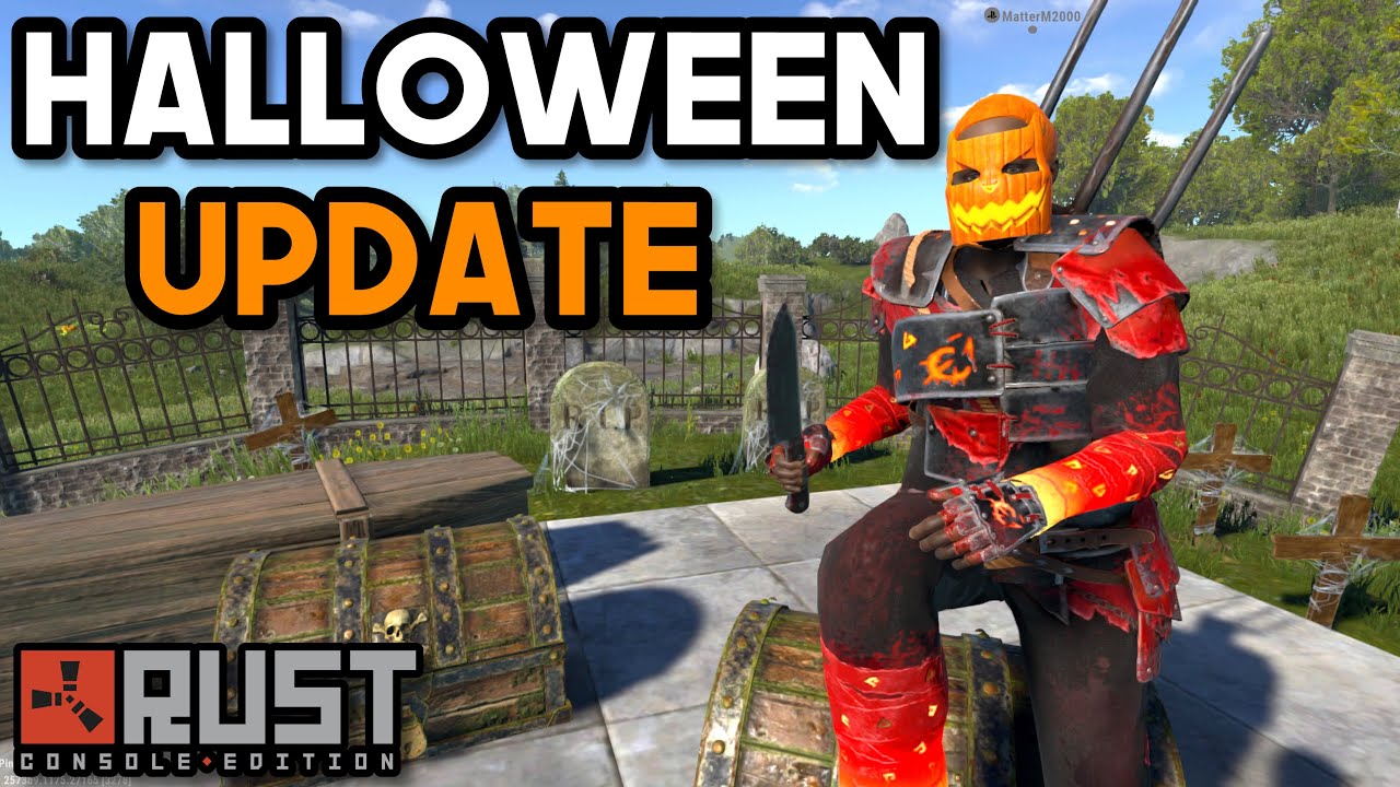 Rust Console - Halloween Event 2023 UPDATE - YouTube