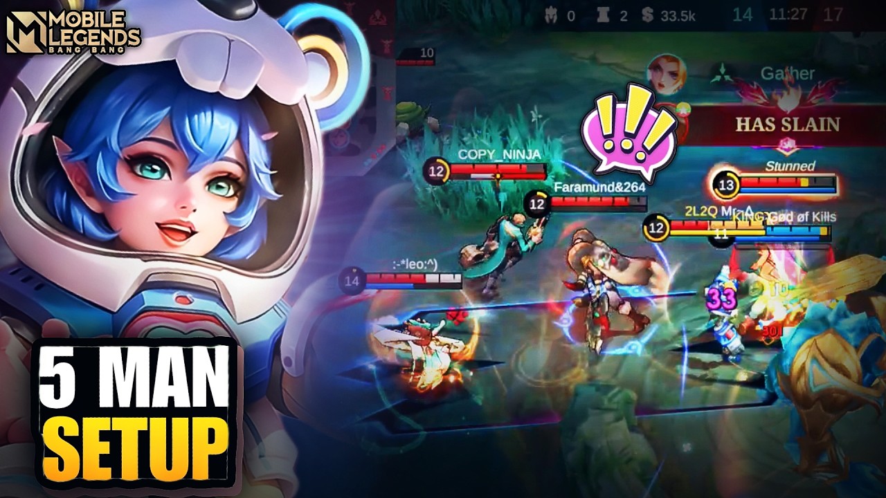 They Were Winning... Until My 5-Man Setup! 🔥 | Lolita Gameplay MLBB ...