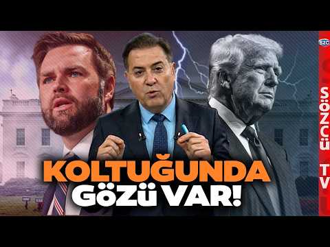 İşte ABD'nin Gizli Başkanı! Gözü Trump'ın Koltuğunda! Serdar Cebe'den JD Vance Analizi