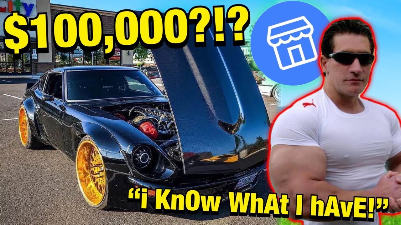 Bro Thinks His NISSAN Is Worth $100,000?! (Tuner Cars For Sale) - YouTube