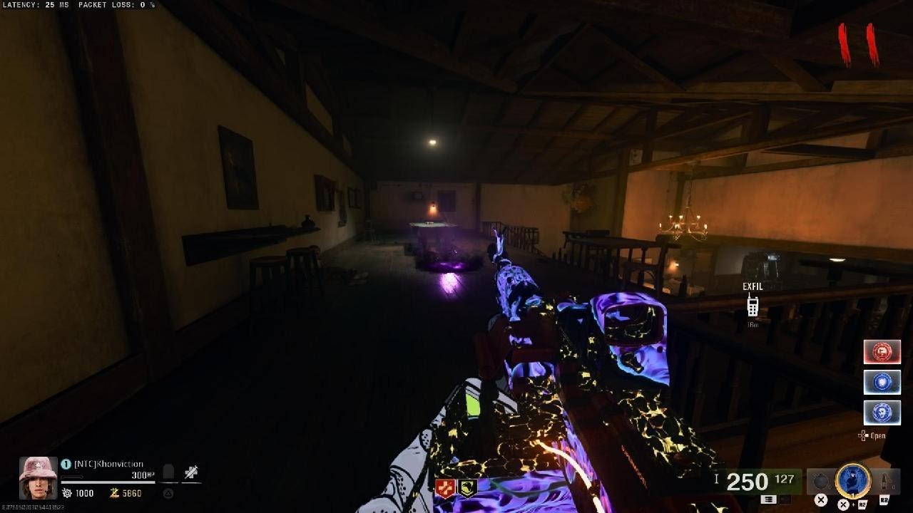 Call of Duty Black Ops 6 Zombies AFK Light room afterpatch - YouTube
