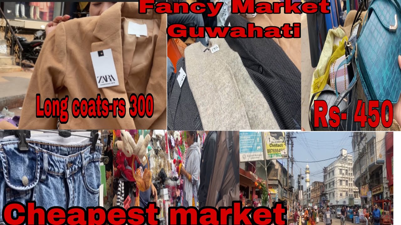 Exploring Fancy Market 🛍/ Street market/Guwahati/ Vlog - YouTube