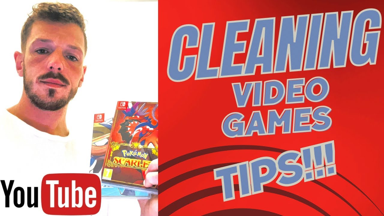 How to clean video games for resale!! The right way..... - YouTube