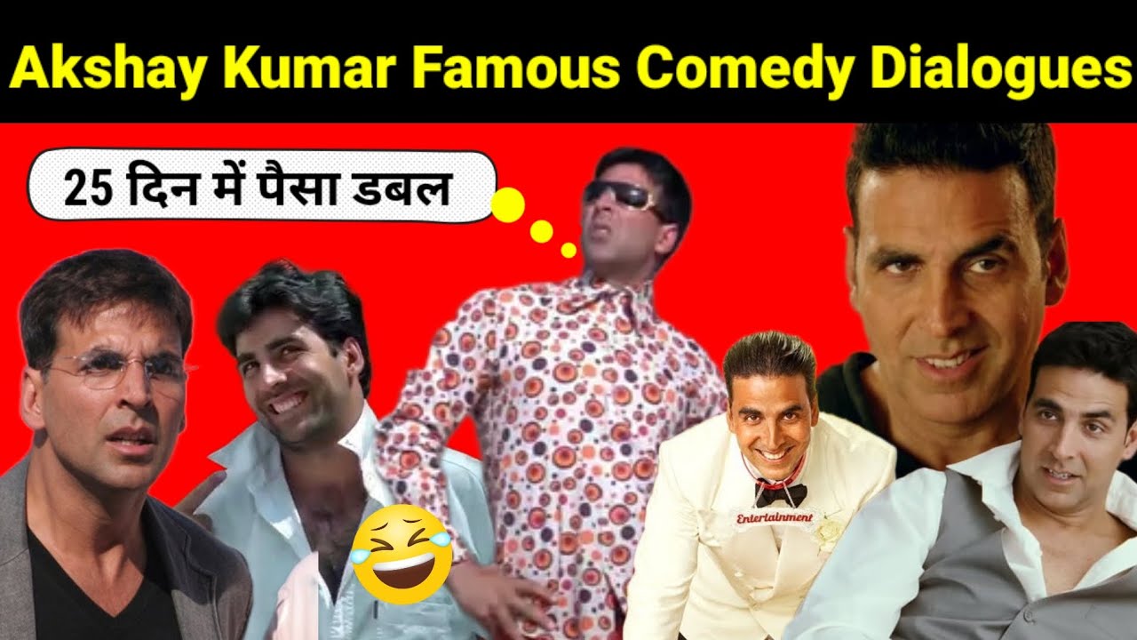 Top 10 Akshay Kumar Comedy Dialogues | LCA - YouTube