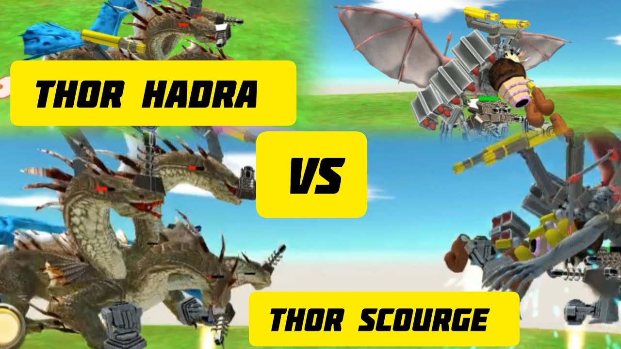 Upgrade Thor Hydra Vs Thor Scourge Big Battle In Animal Revoltor Battle ...