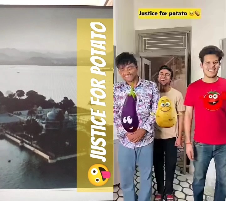 Potato ki kahani🤪#comedy #funny #youtubeshorts # ...