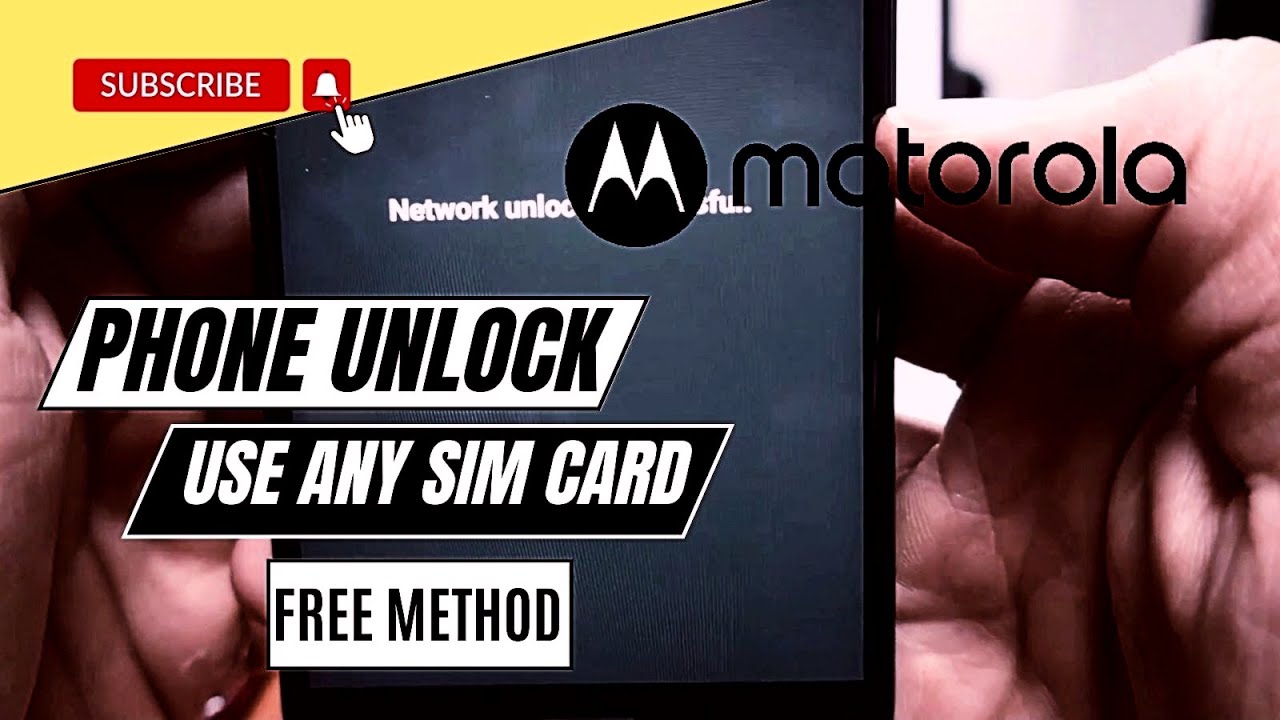 How to find Motorola SIM unlock code - YouTube