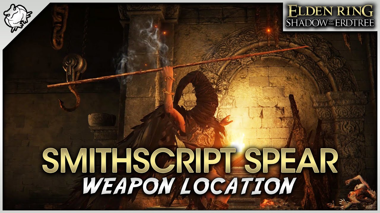 Elden Ring SotE DLC - Smithscript Spear Weapon Location - YouTube