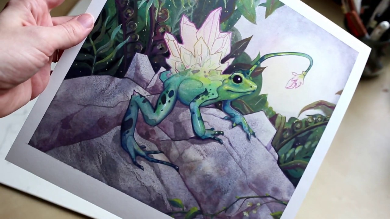 How to Smooth a Buckled Watercolor Painting // Art Process Tutorial ...