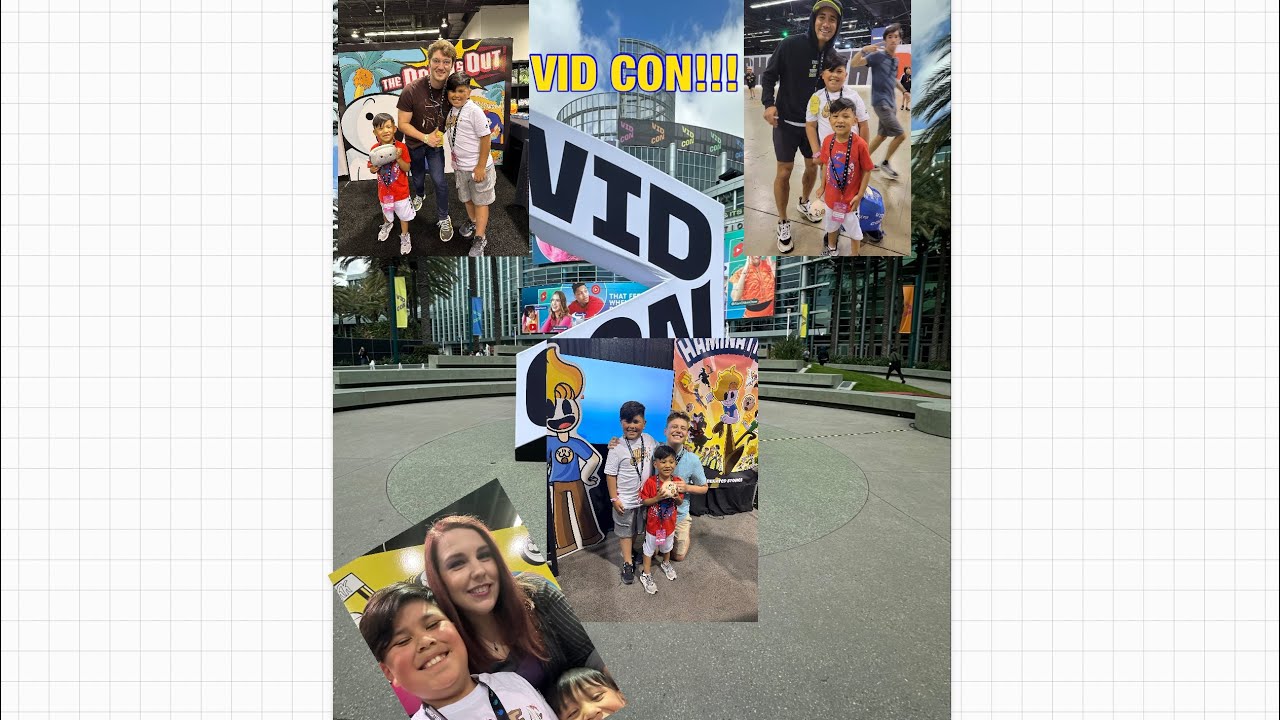 VidCon 2023 (ft. Zach King, TheOdd1sOut, Plainrock124, Let Me Explain ...