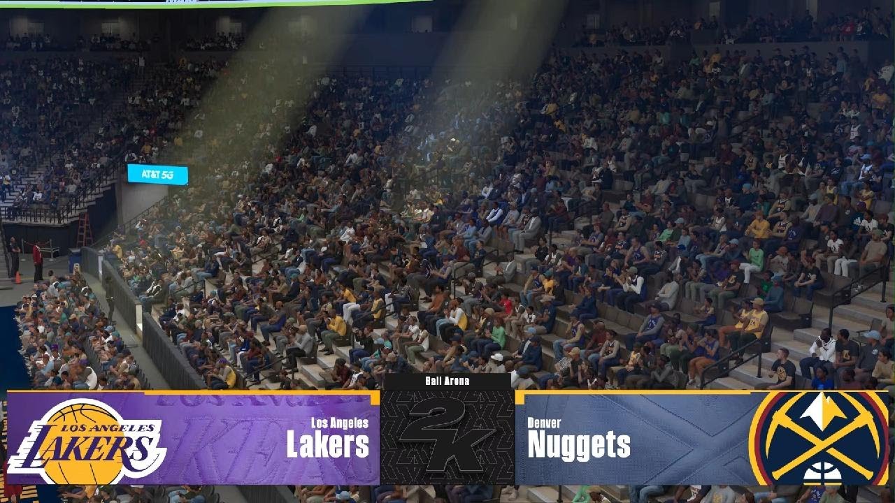 LAKERS at NUGGETS | NBA 2K24 PS5 Gameplay | Oct. 24, 2023 - YouTube