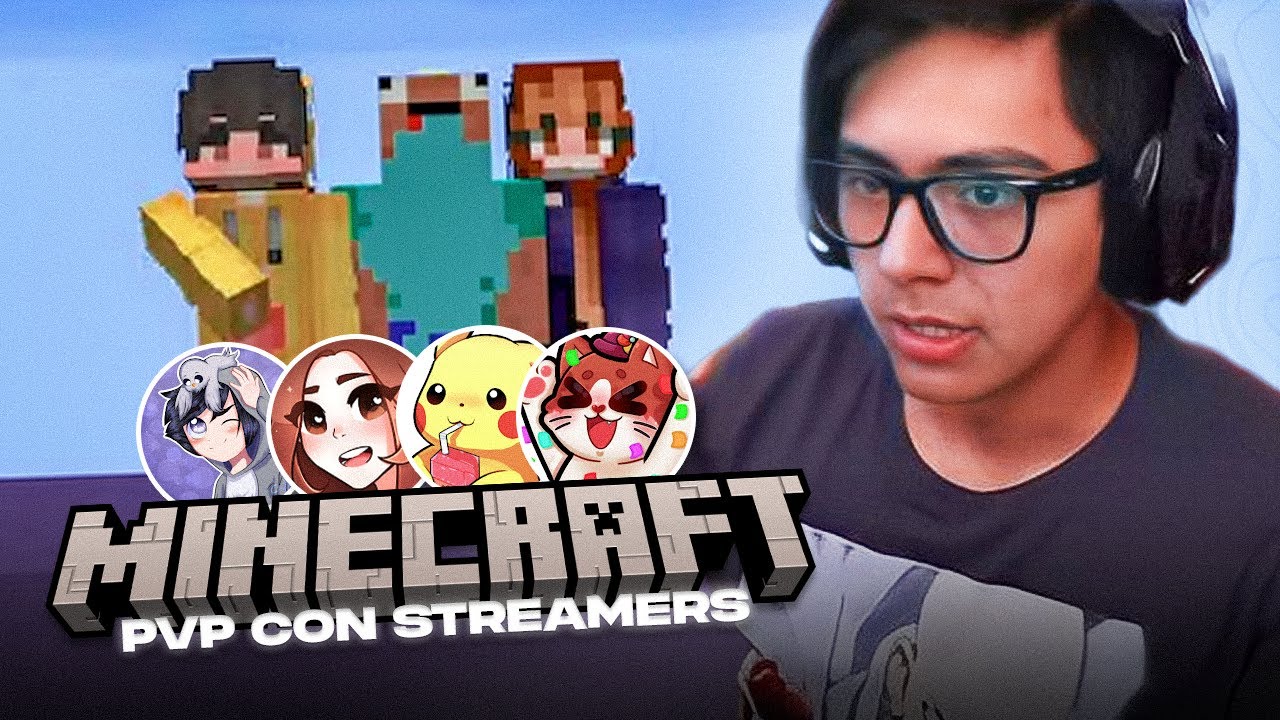 ⚔ DAARICK JUEGA PVP CON AMIGOS STREAMERS 💥 - YouTube