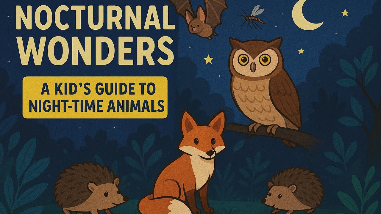 Nocturnal Wonders: A Kid's Guide To Night-Time Animals | BlackStraws ...