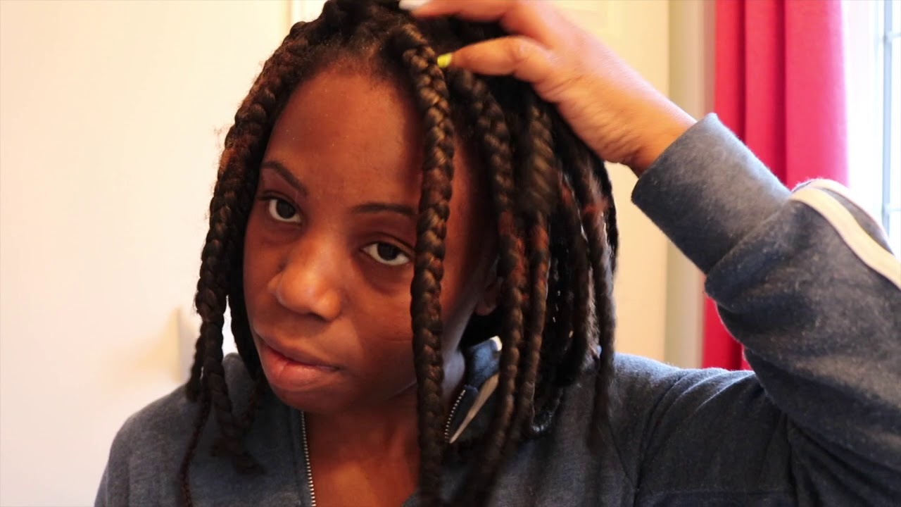 How to take out box braids - YouTube