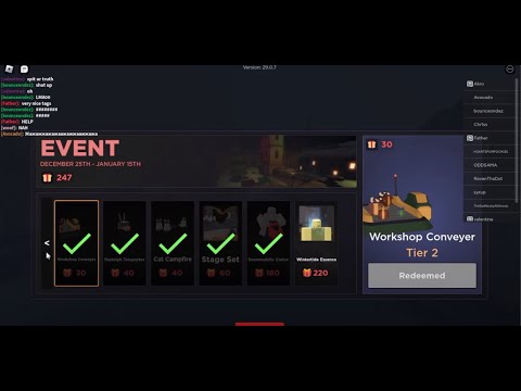 Getting The Last Item In The Evade Update - YouTube