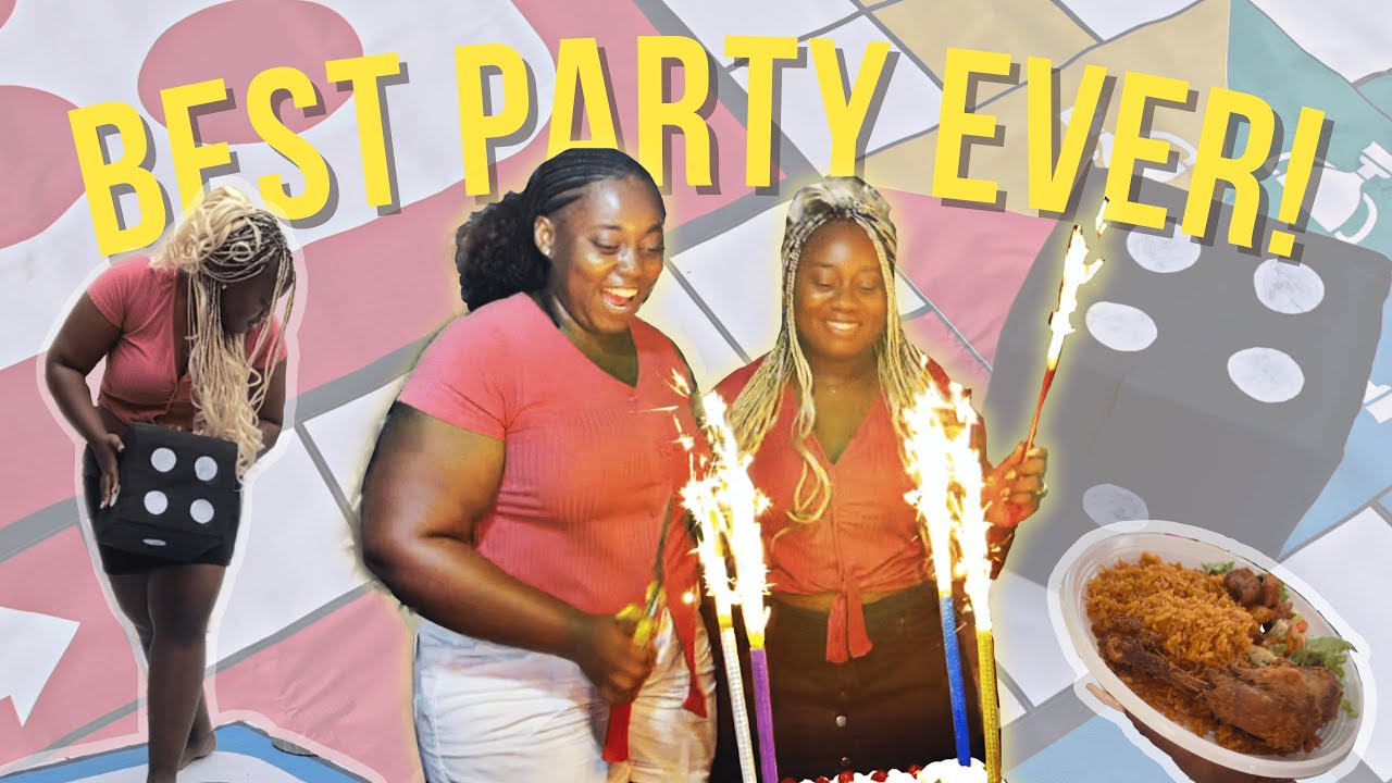 Best Birthday Party EVER! Giant ludo, Ampe & Scrumptious Jollof Rice # ...
