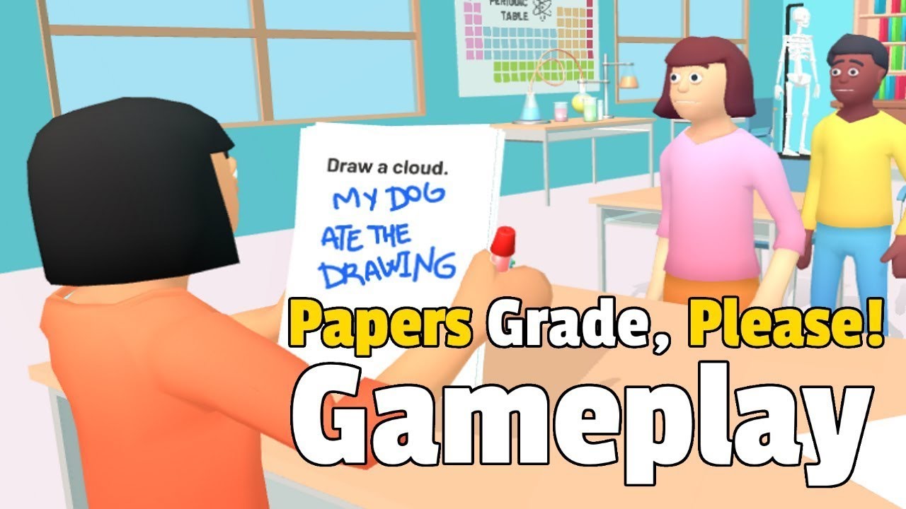 Papers Grade Please Gameplay - YouTube