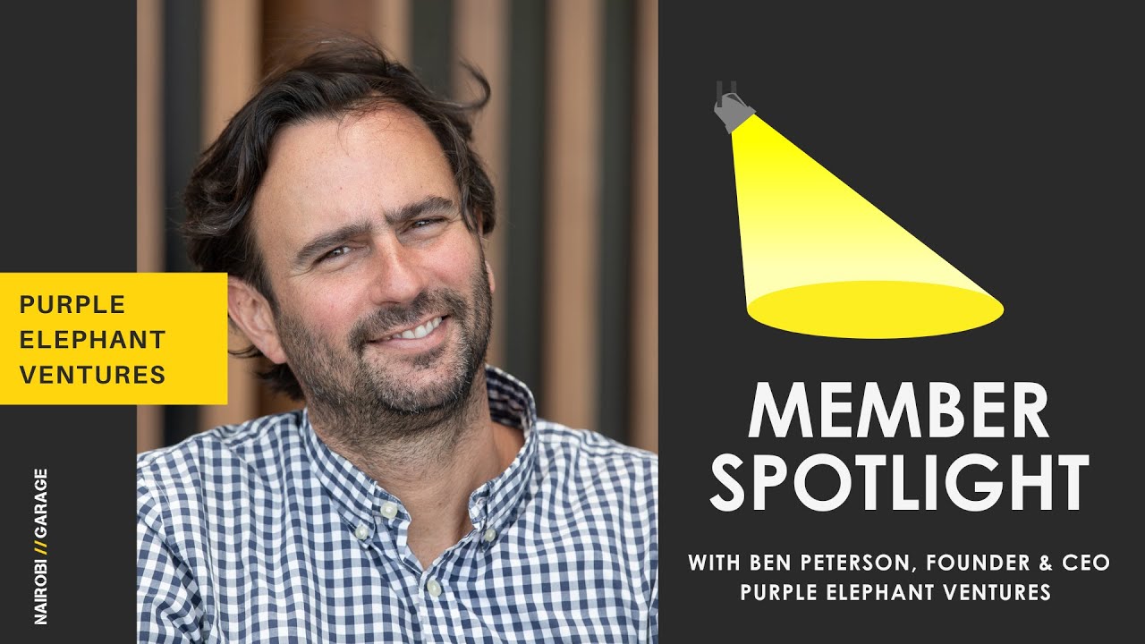 #MemberSpotlight💡 // Ben Peterson, Founder & CEO Purple Elephant Ventures - YouTube