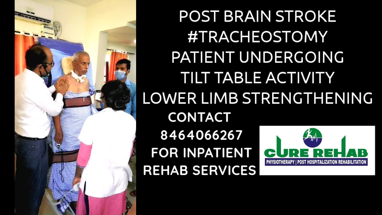 POST BRAIN STROKE after 20days INTENSIVE PHYSIO REHAB SECUNDERABAD CALL ...