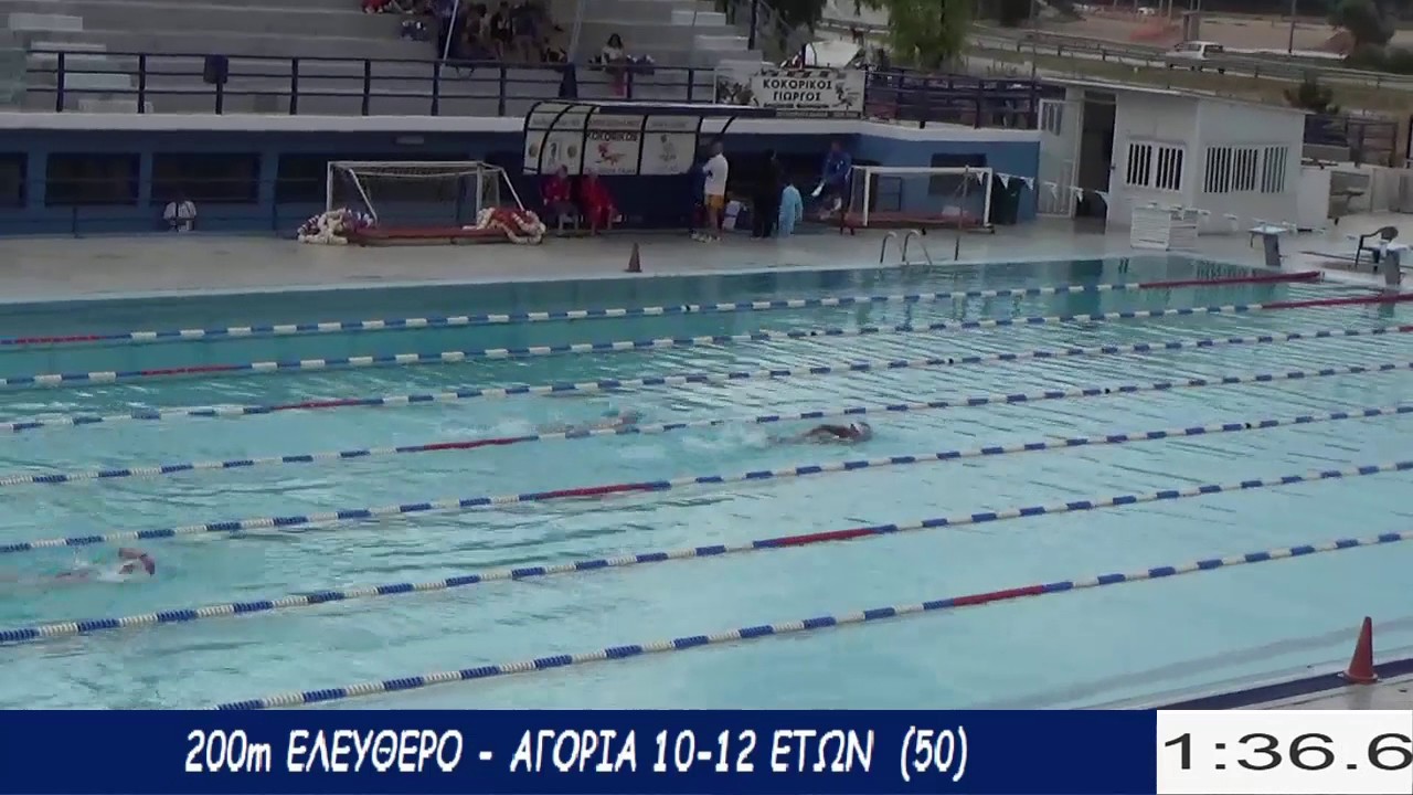 2η ΘΕΡΙΝΗ ΗΜΕΡΙΔΑ ΧΑΛΚΙΔΑΣ 11062017 200m ΕΛΕΥΘΕΡΟ ΑΓΟΡΙΑ 10 12 ΕΤΩΝ ...