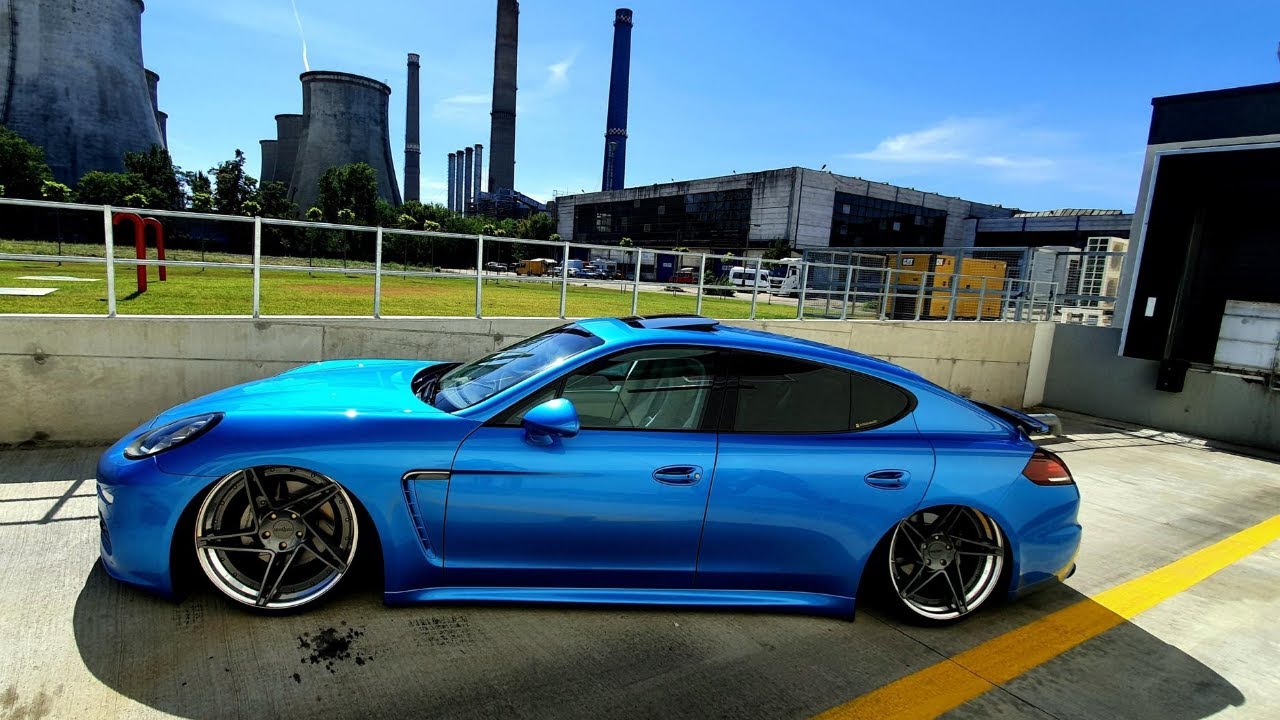 PORSCHE Panamera 4S | Custom made | Air ride suspension and more tuning ...