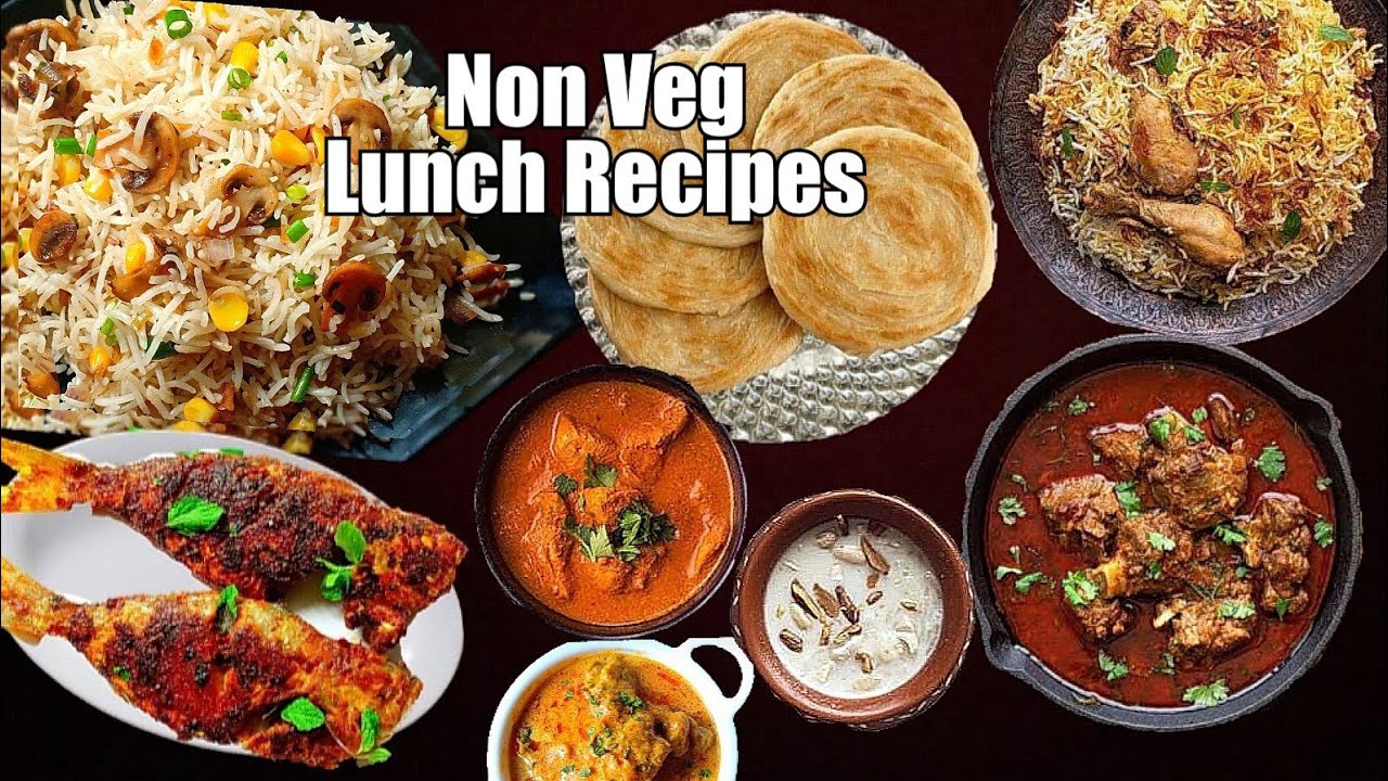 Non Veg Thali Recipe | Non Veg Special Lunch Recipe | Famous Non Veg ...