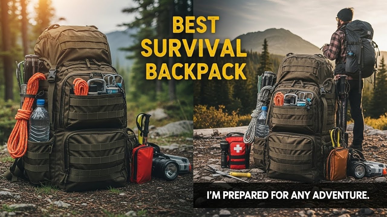 TOP 5 Best Survival Backpack 2026 | Don'T Buy A Survival Backpack Until ...