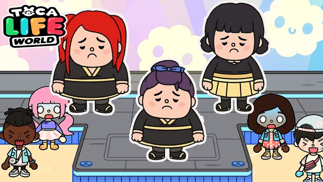 Kpop Demon Hunters Huntrix is Getting Fat | Toca Life Story | Toca Boca ...