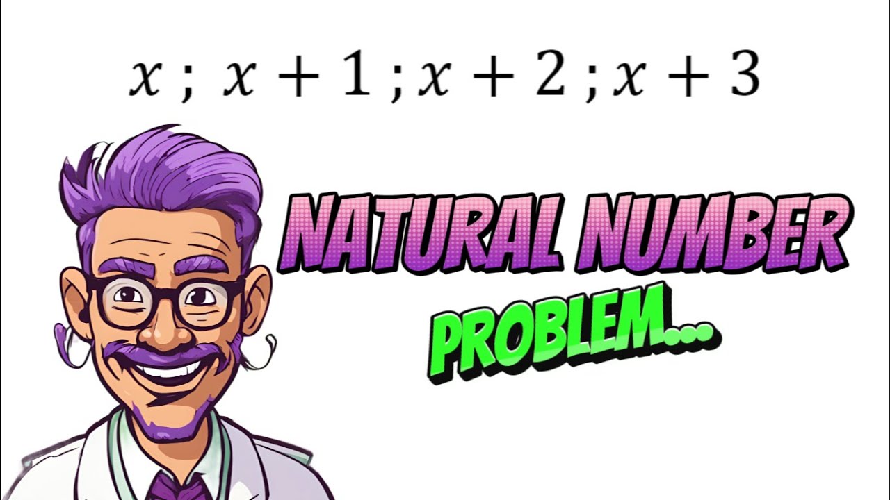 Math Quiz - Natural Number Problem (Grade 7 and 8 Algebra) - YouTube